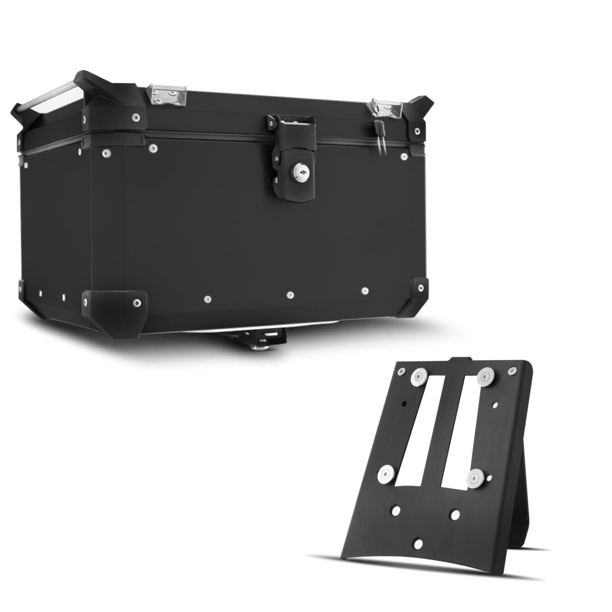 Baú+base De Fixação Top Case 48 L Super Adventure Yamaha Super Ténéré ...