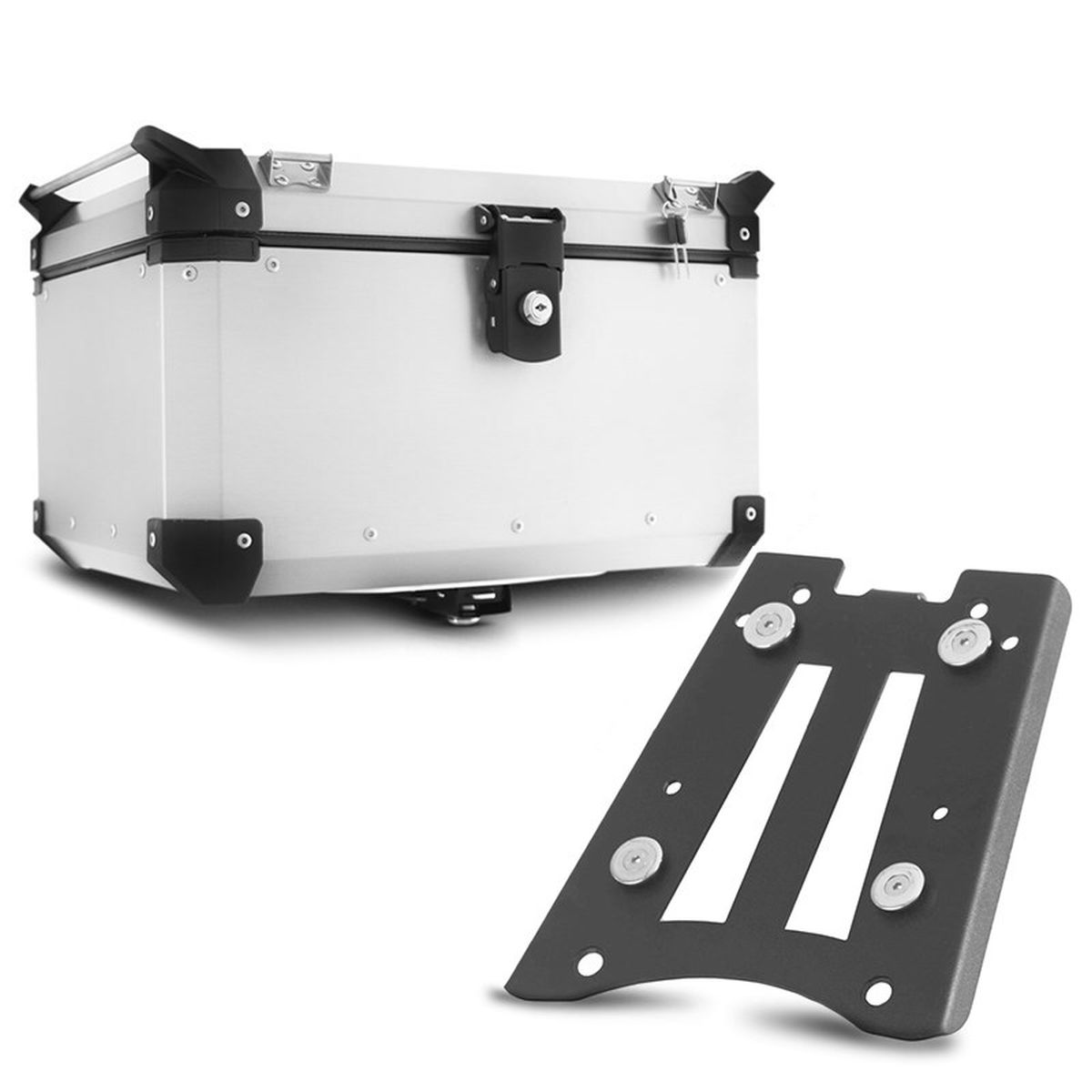 Baú+base De Fixação Top Case 48 Litros Super Adventure Yamaha Ténéré ...
