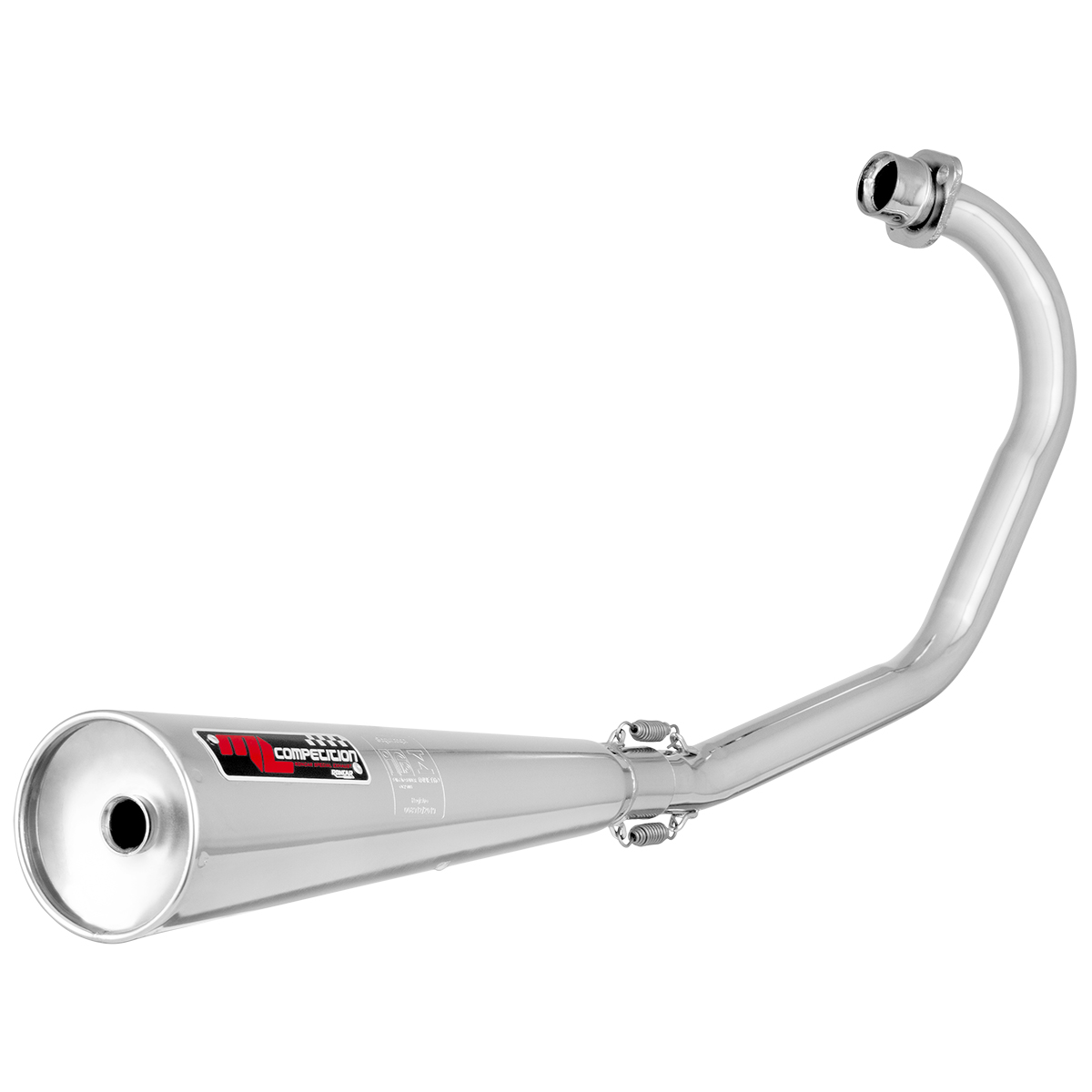 Compre Escapamento Super Adventure Ml Competition [curto] Titan 150 Ks ...