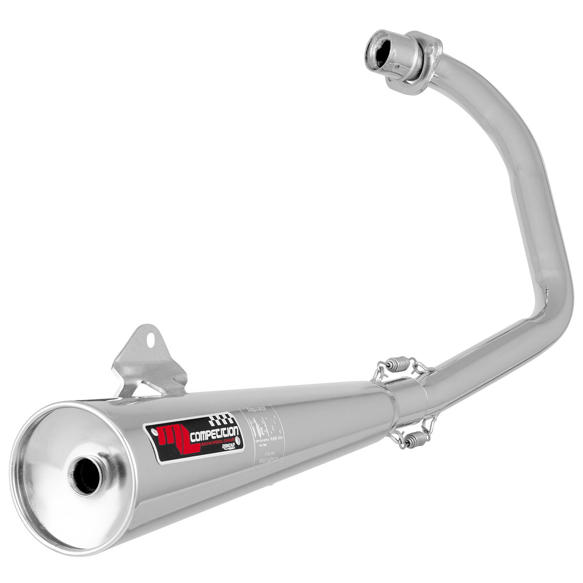 Compre Escapamento Super Adventure Ml Competition [curto] Titan 125 Es ...