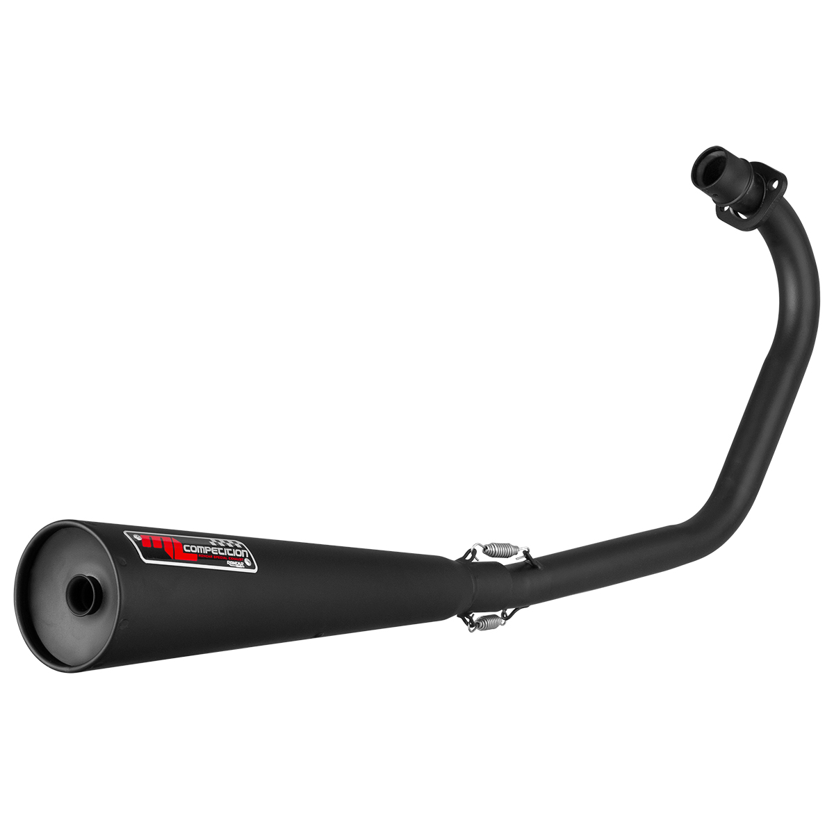 Escapamento Super Adventure Ml Competition [curto] Titan 125 / Fan Ks ...