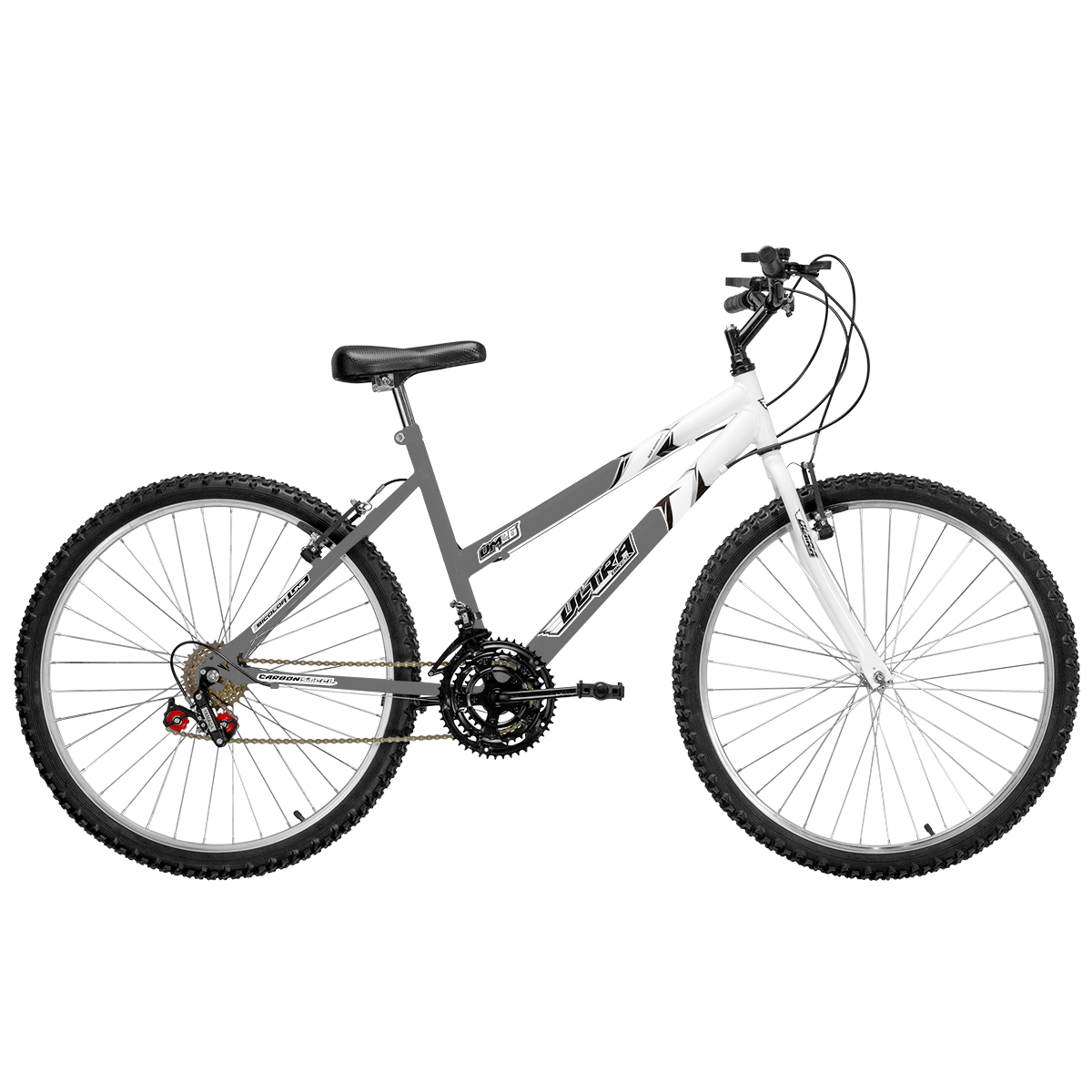 Compre Bicicleta Bike Aro 26 Ultra Bikes Feminina Juvenil Bicolor 18 ...