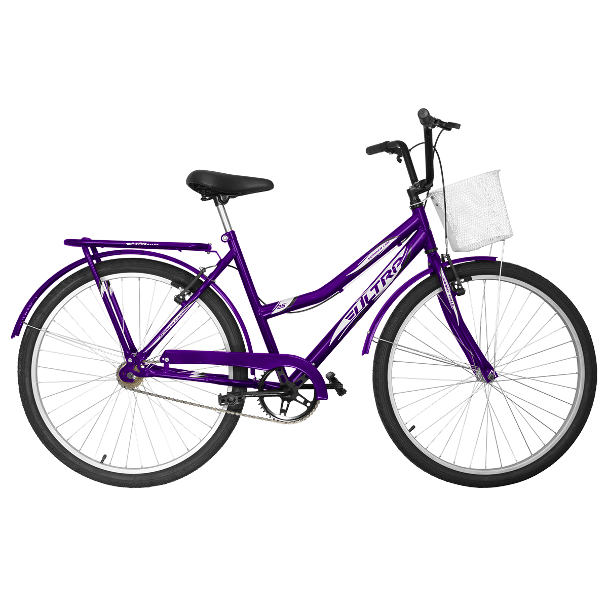 Bicicleta Aro 26 Ultra Bikes Summer Solid [sem Marchas]