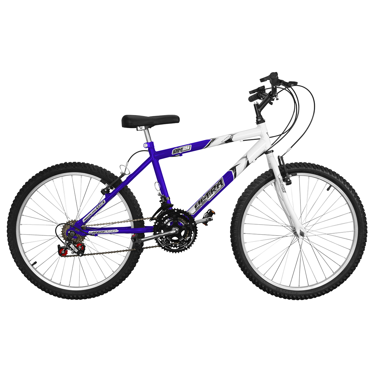 Compre Bicicleta Aro 24 Ultra Bikes Masculina Bicolor 18 Marchas - Sportbay