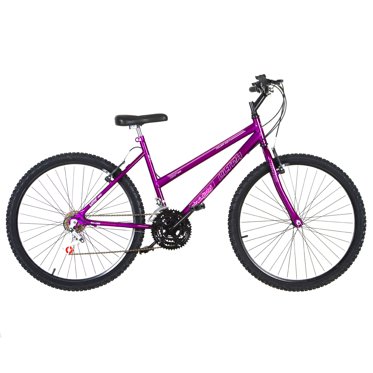 Bicicleta Aro 26 Ultra Bikes Feminina Solid 18 Marchas