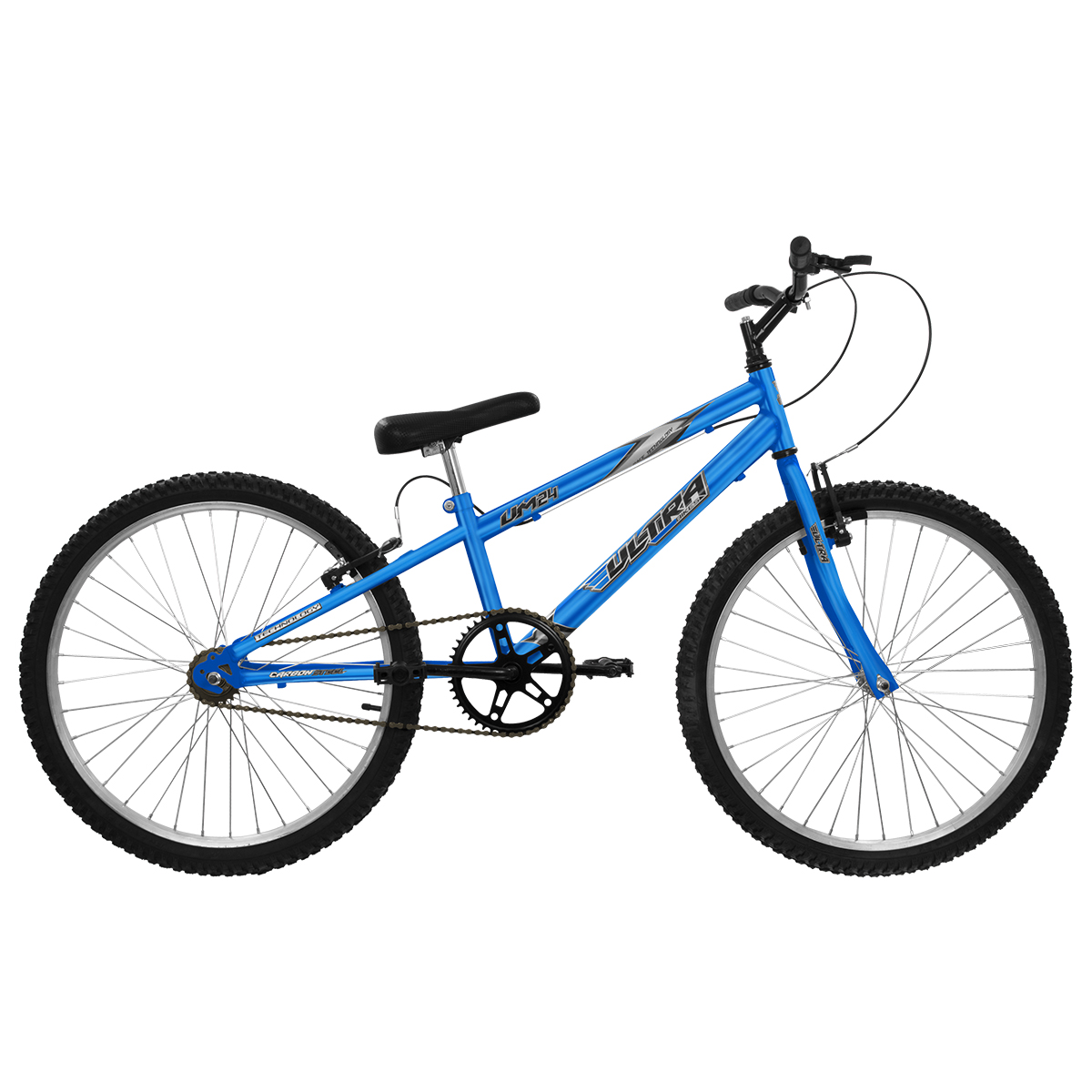 Compre Bicicleta Aro 24 Ultra Bikes Rebaixada Chrome Line [sem Marchas ...