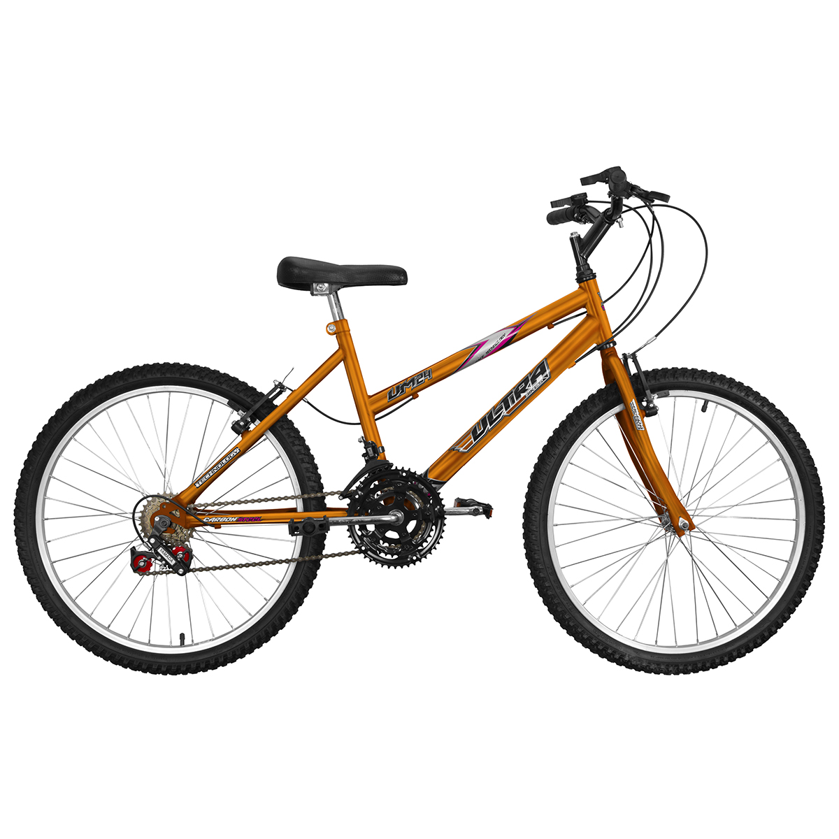 Compre Bicicleta Aro 24 Ultra Bikes Feminina Chrome Line 18 Marchas ...